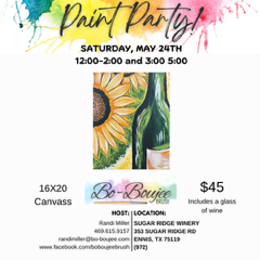 Ticketed Events | Sugar Ridge Winery